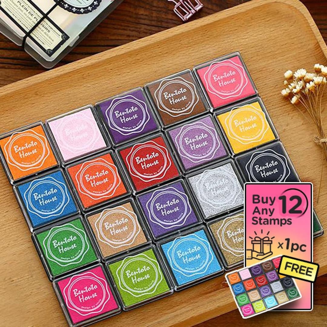 20pcs Finger Ink Pads,girlish Decoration,label Making,bullet Jornaling ...