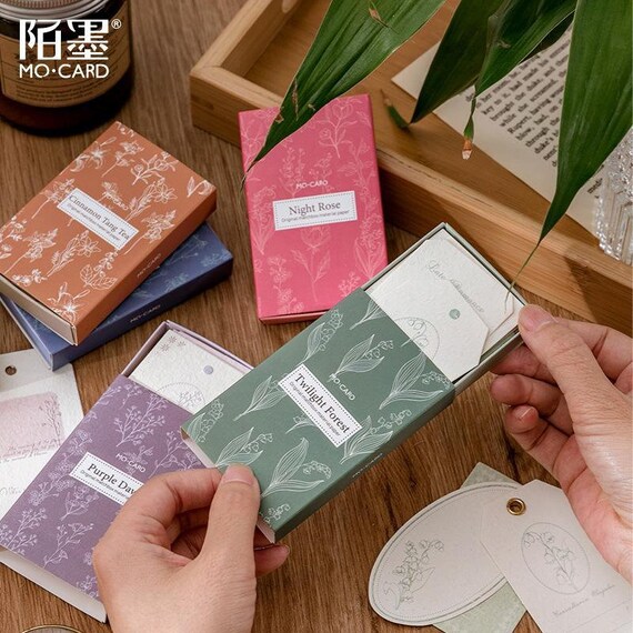 Card Making & Stationery memory book paper ephemera 4 Types 30 sheets ...