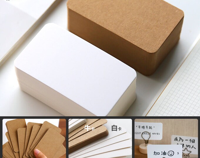 Set of 2 Blank Handmade Mini Notepad - Etsy