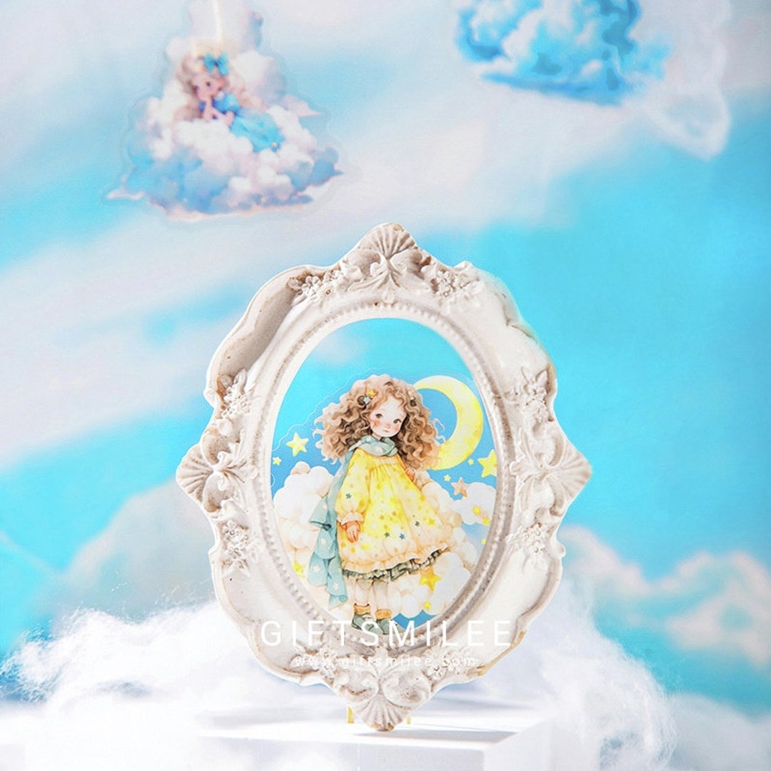 6 Types | Good Day Cloud Girl | Stickers, Journals Kit, Cartoonish ...