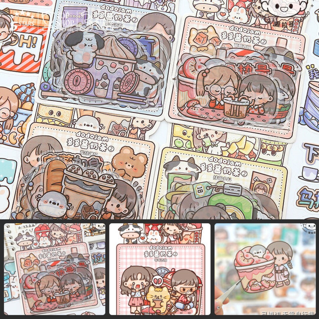 30 Sheets Telado Series Stickers,bulelt Journals,planner Crafting,junk ...