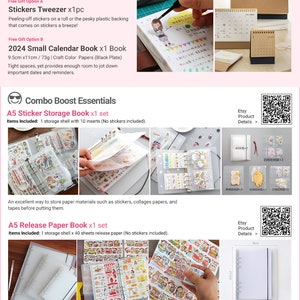 2 Sheets Washi Series Stickers,gift Wrapping,girl Gift,jouranling ...