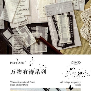 6 Types Mo Card Poetry in Everything Sticker Packs, Daily Item, Paper ...
