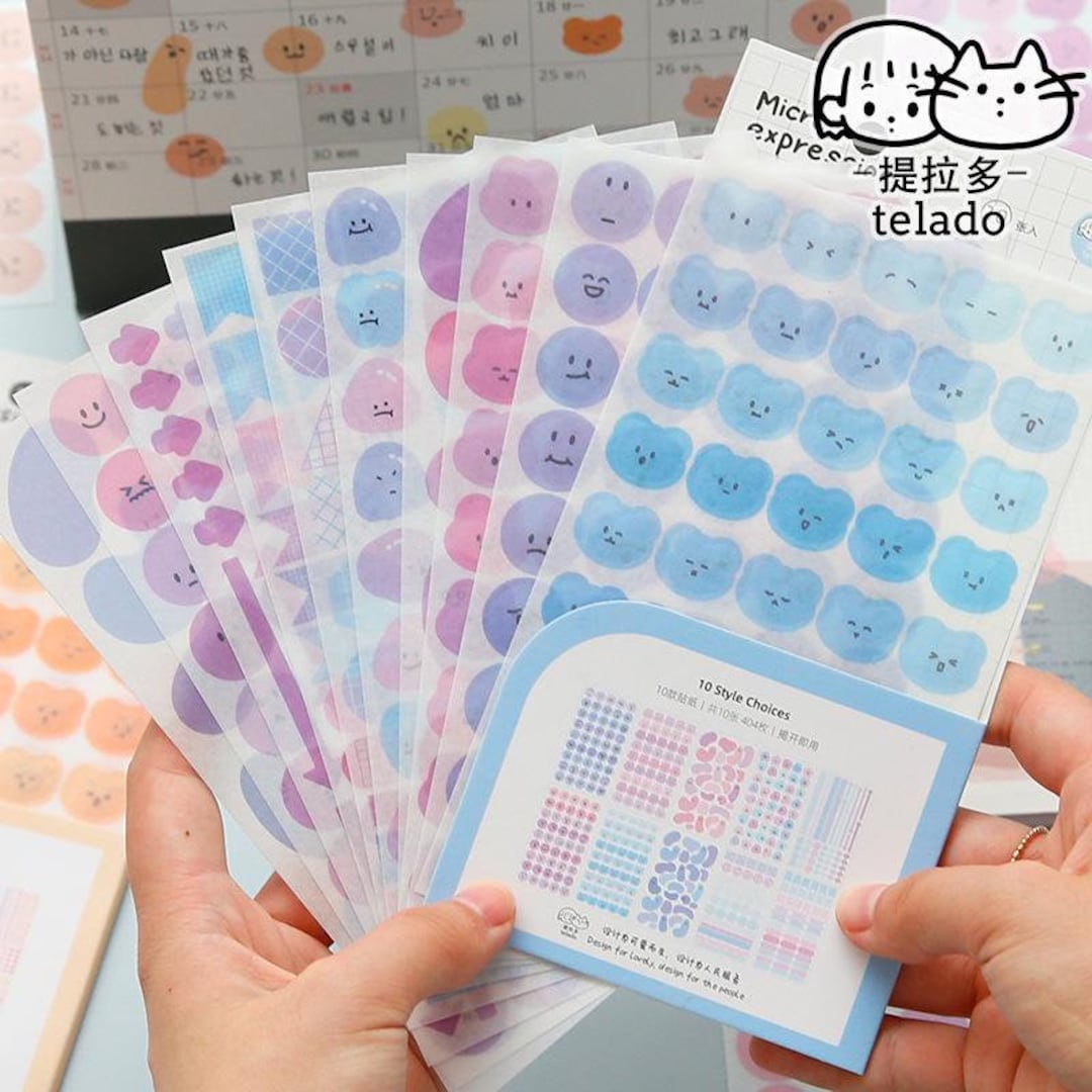 10 Sheets Telado Series Stickers,diary Book Decals,travel Themed ...