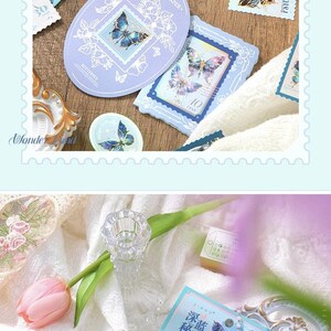 4 Types Simno Letterhead Sticker Packs, Scrapbooking Pack, Journal ...