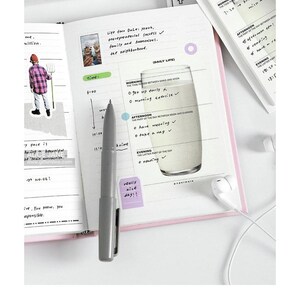 4 Types Papermore Happy Today Notepads Wedding Journaling, Journaling Kit Pack, Packing ...