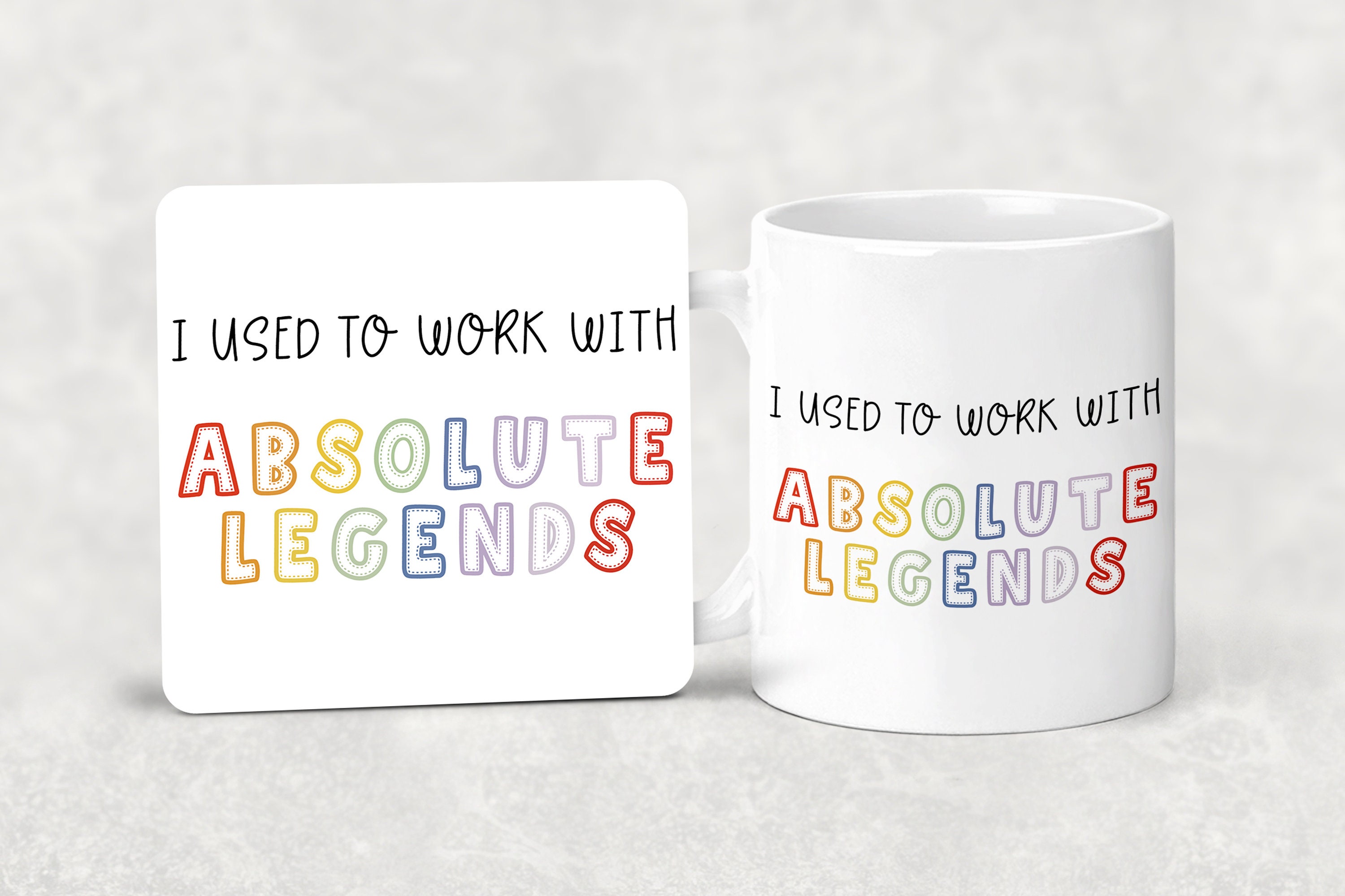 New Job Mug, I Used to Work With Absolute Legends Funny Mug for ...