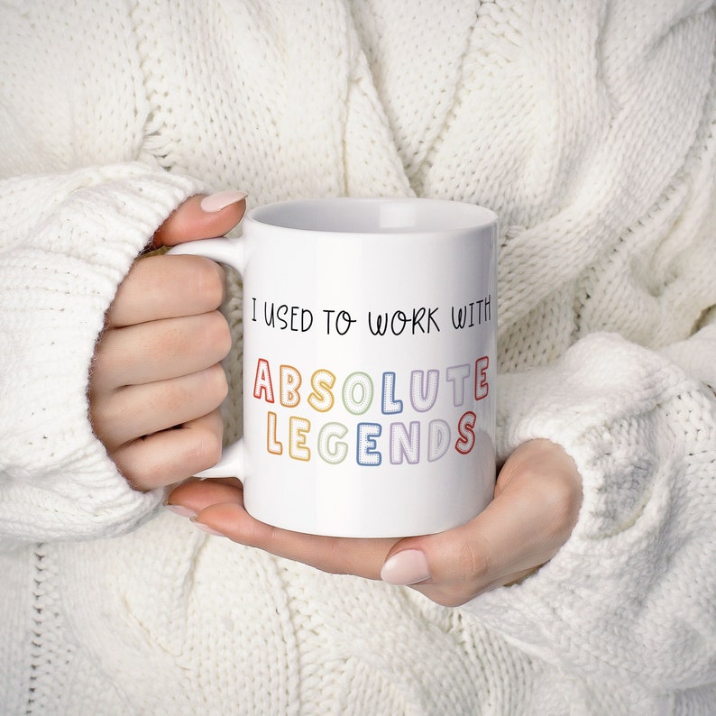 New Job Mug, I Used to Work With Absolute Legends Funny Mug for ...