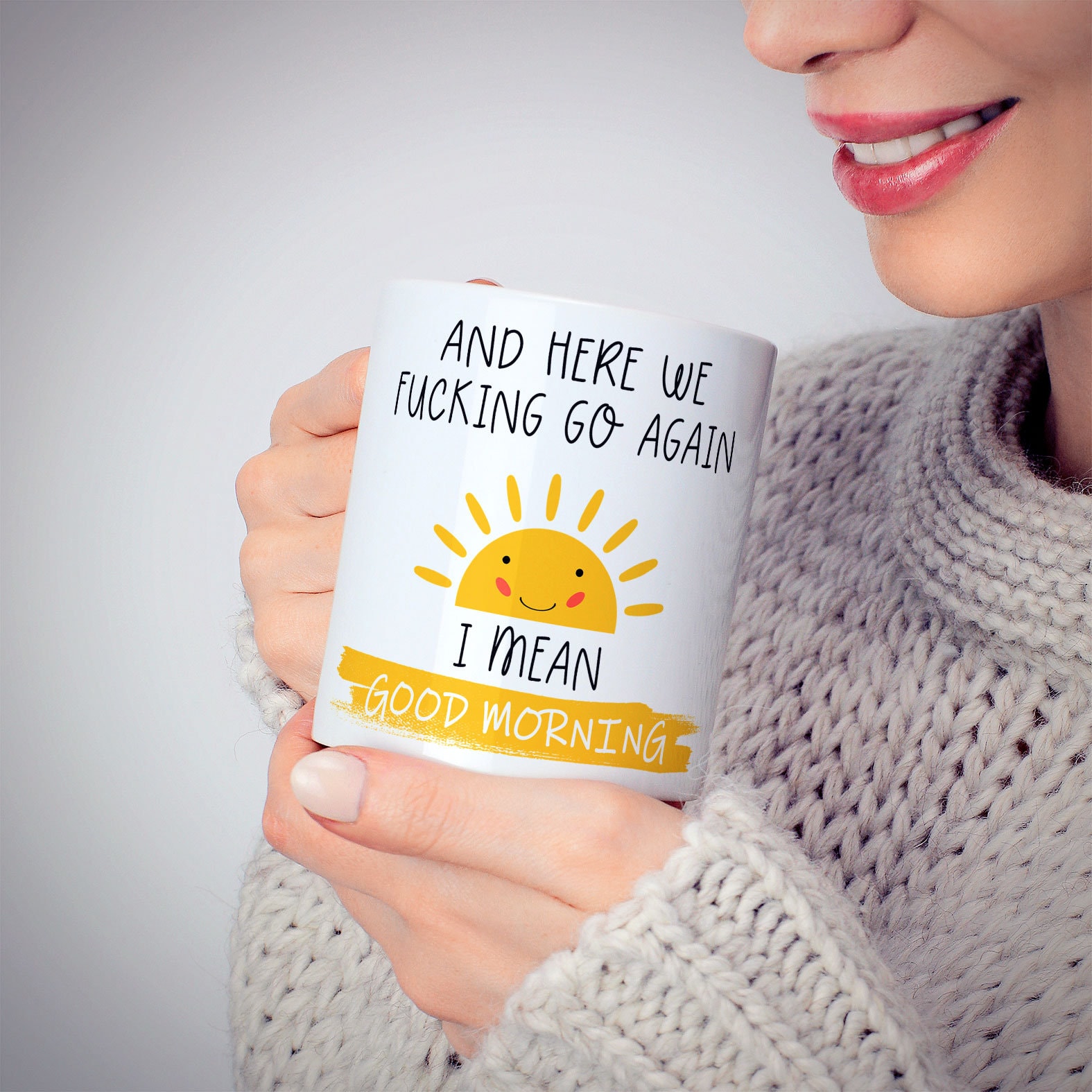 Good Morning Funny Mug, Funny Office Mug Gift For Colleagues, Funny ...