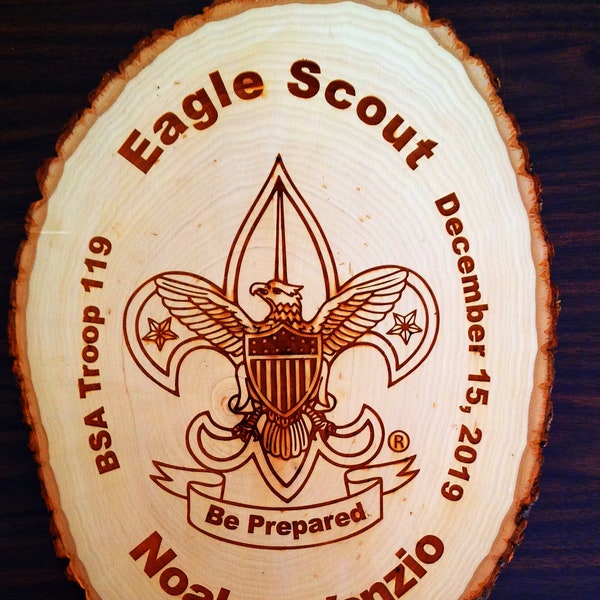 Eagle Scout Plaque - Etsy