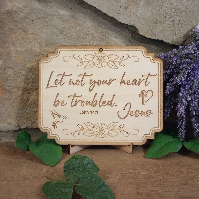 Let Not Your Heart - Etsy