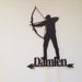Bow Hunter Cake Topper, Hunting Theme Party, Archery Cake Topper ...