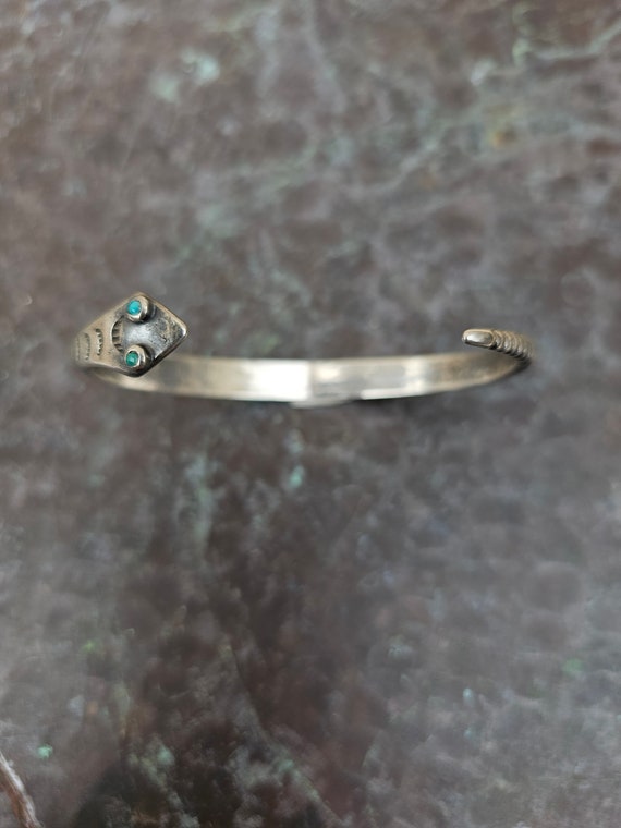 Historic Native American Hopi / Pueblo Ingot Silver S… - Gem