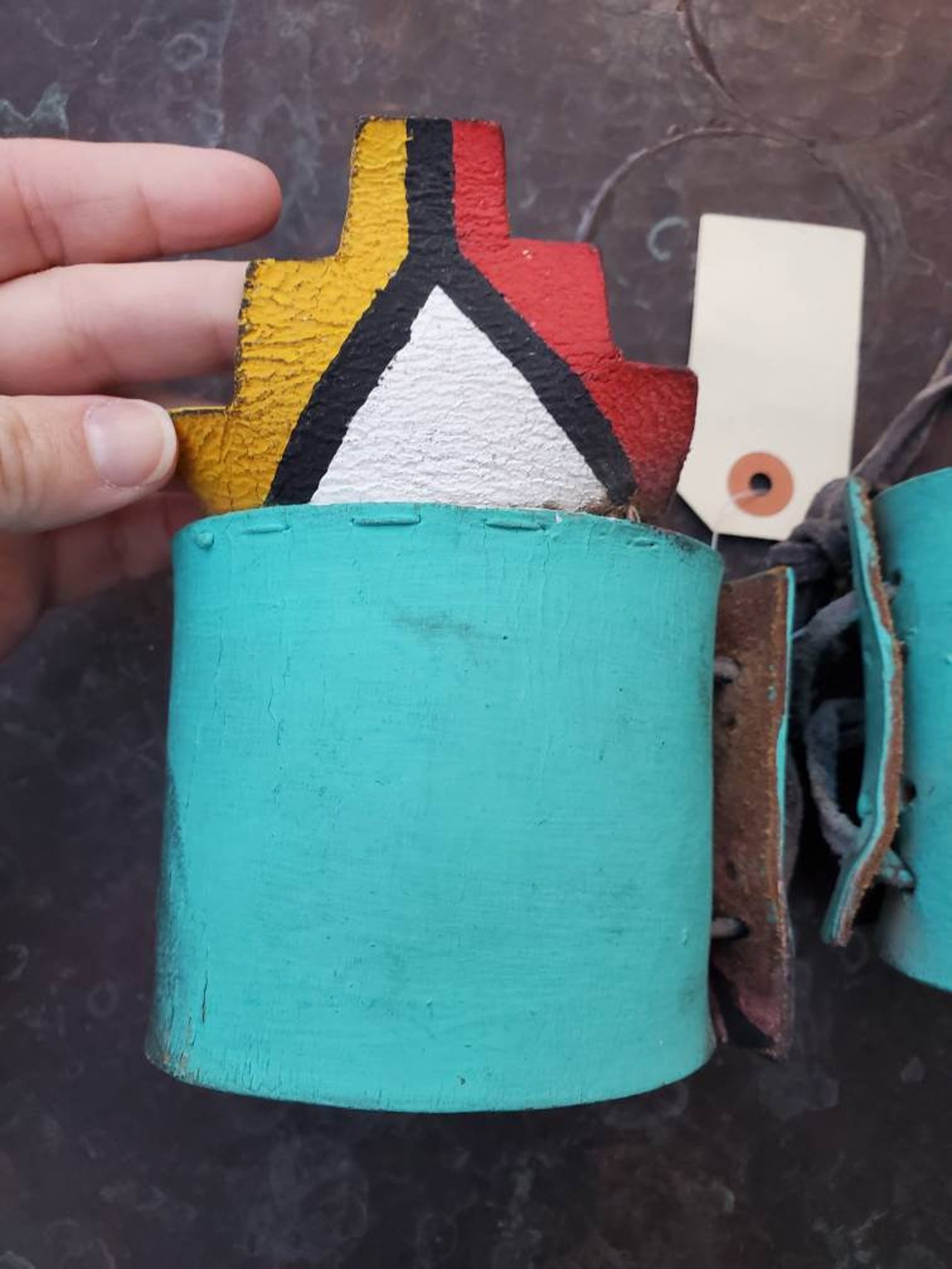 Native American Hopi Leather Dance Arm Bands - Etsy