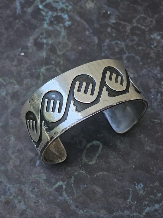1950s Native American Douglas Holmes Hopi Silver Over… - Gem