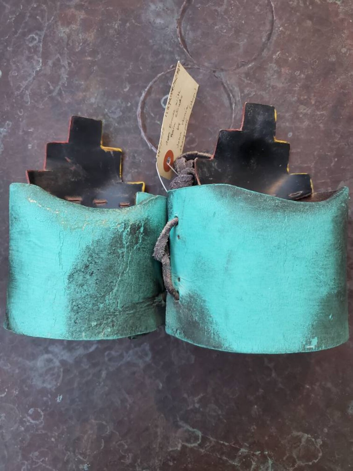 Native American Hopi Leather Dance Arm Bands - Etsy