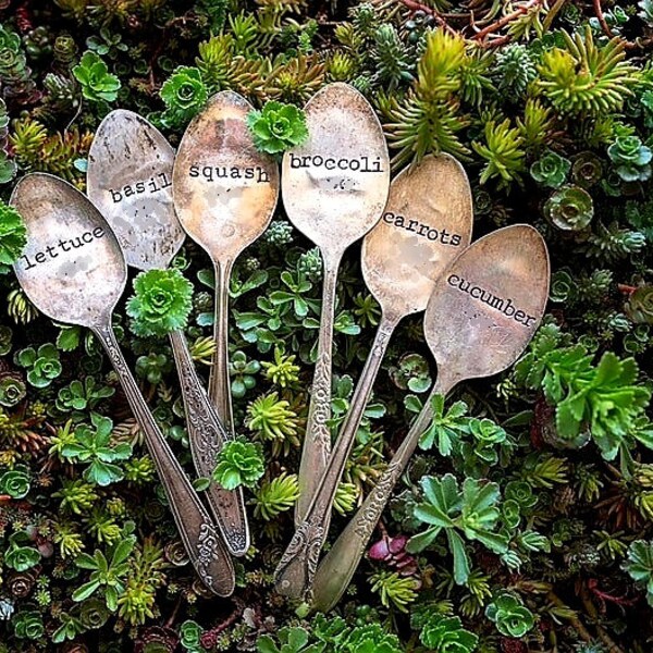 Spoon Plant Markers - Etsy