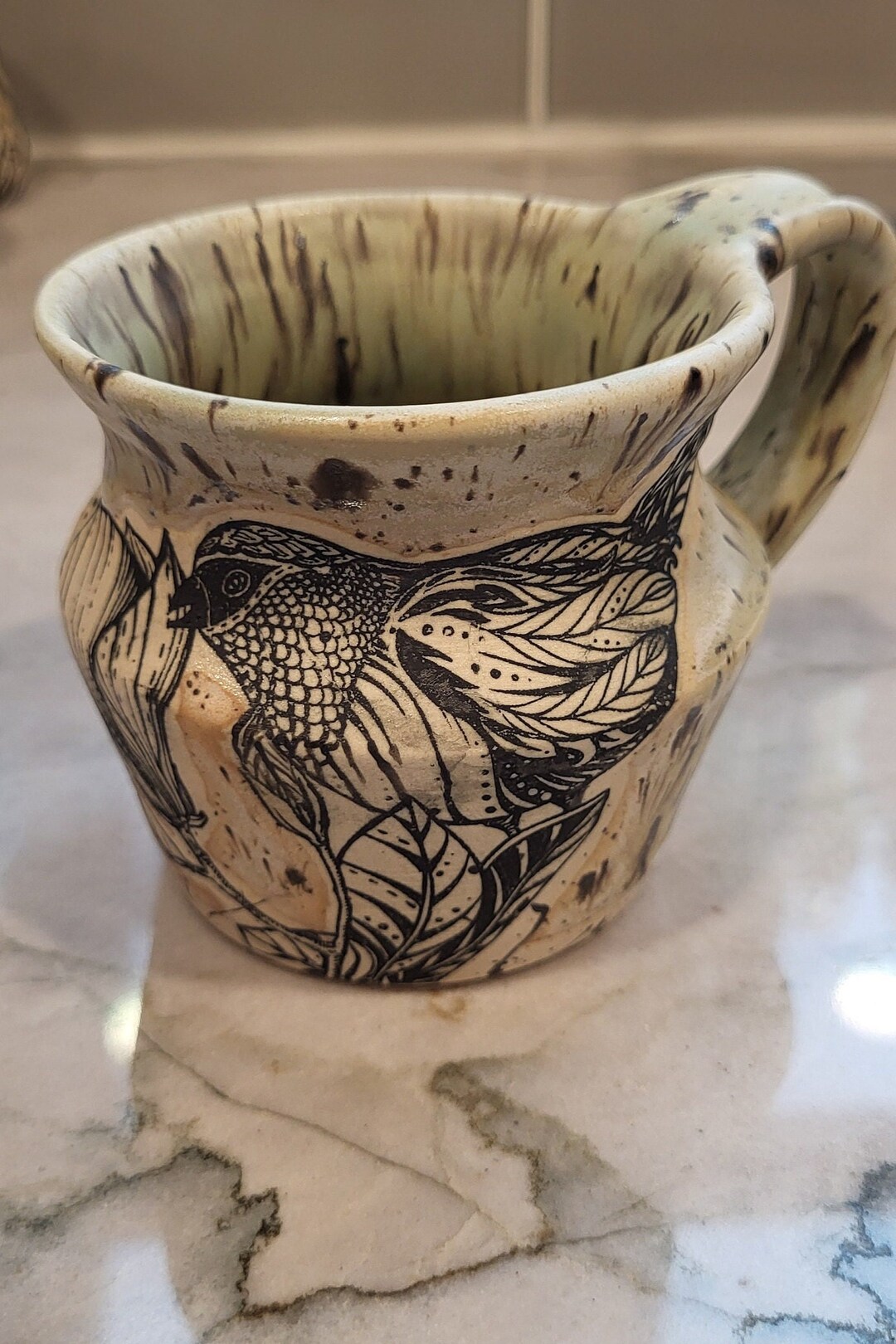 Finch Mug Handmade - Etsy
