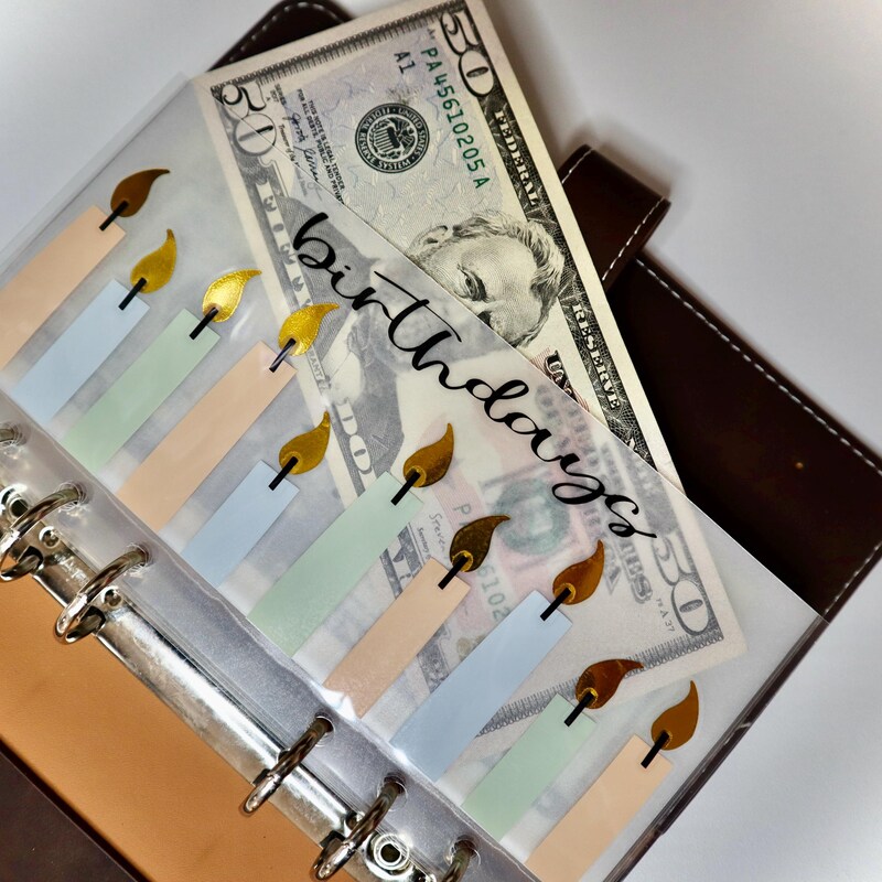 Cash Envelopes Colors - Etsy