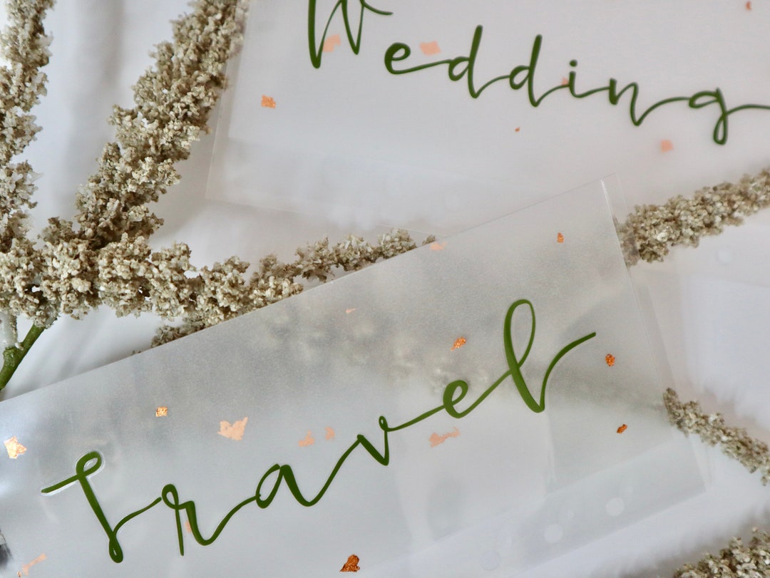 Laminated Cash Envelopes A6 - Frosted Foil | Frosted Cash Envelopes ...