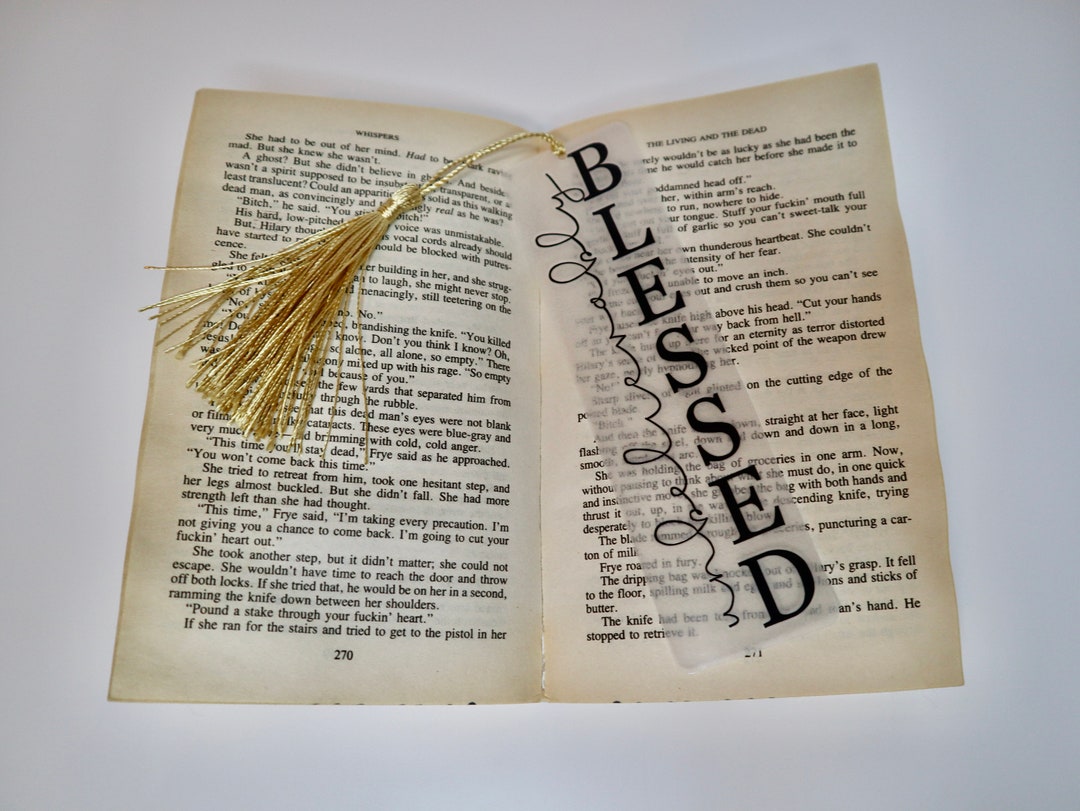 Bookmark - Unbelievably Blessed & Blessed | Customizable Laminated ...