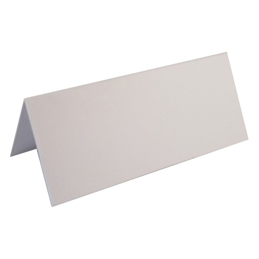 100 X Blank Table Name Place Cards for Weddings & Parties - Smooth ...