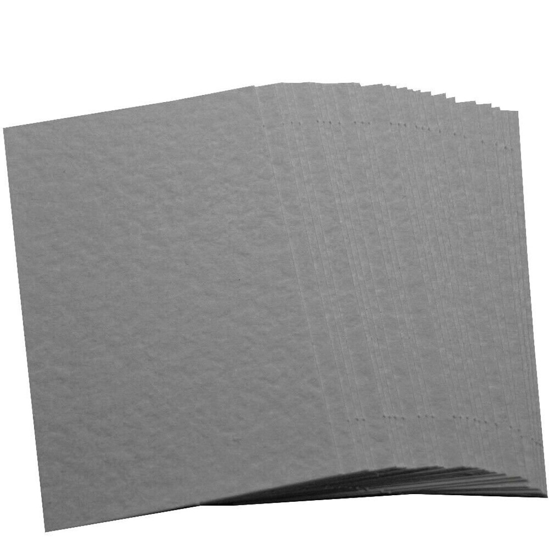 100 Hammered White Blank Business Cards 250gsm, Stamp, Print, ATC. Matt ...