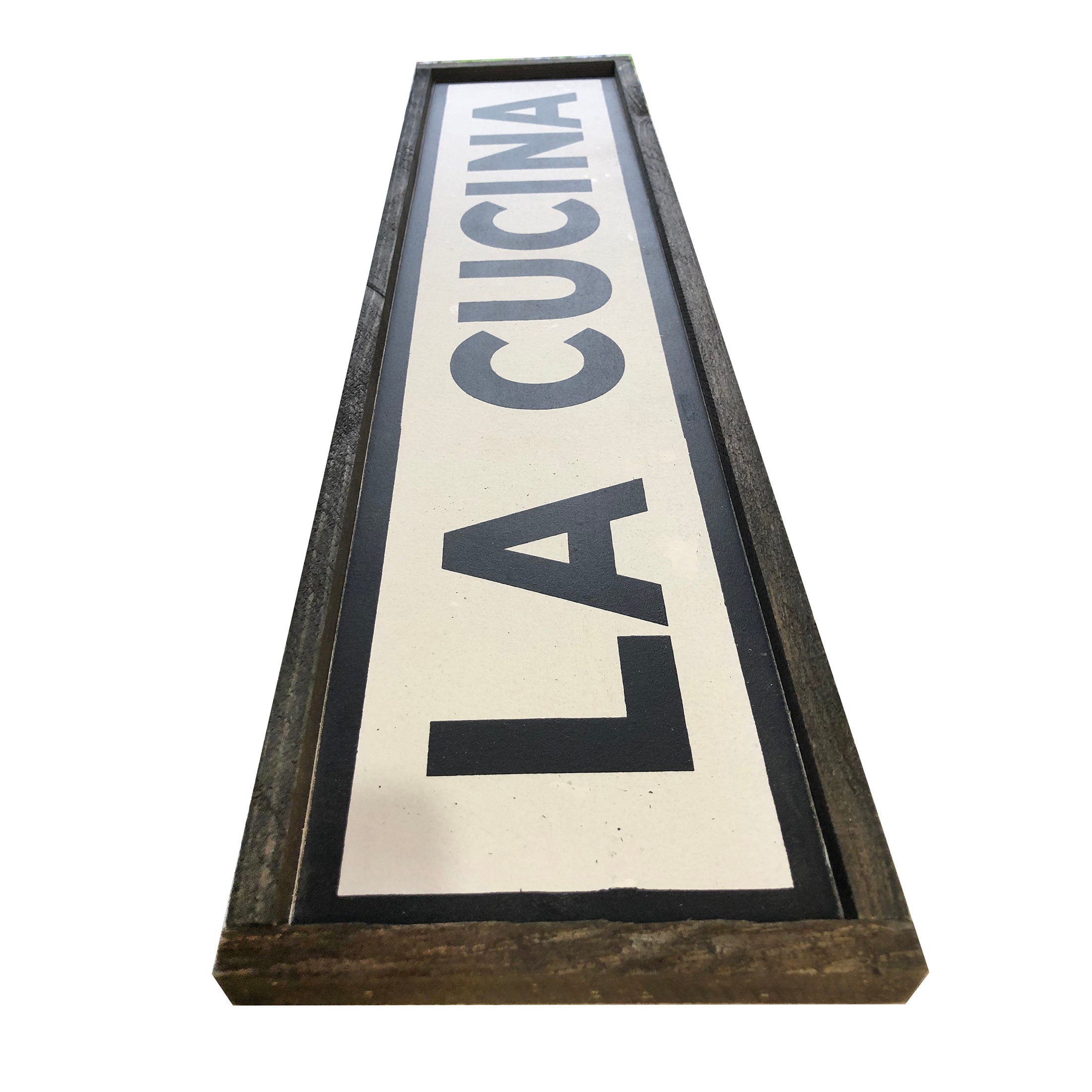 La Cucina Italian Kitchen Sign Italian Chef Wall Decor - Etsy