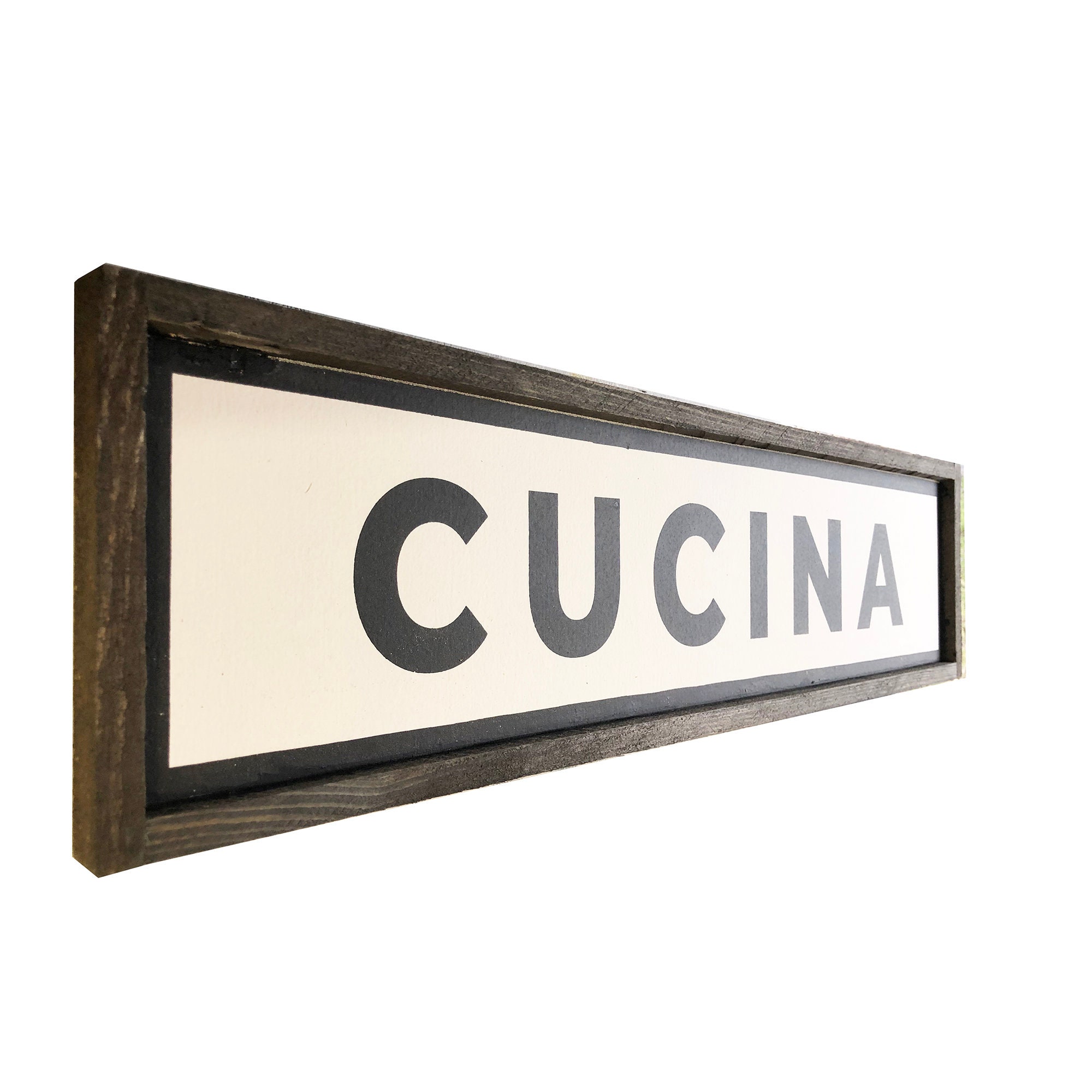 Cucina Italian Kitchen Sign Italian Chef Wall Decor Italian - Etsy