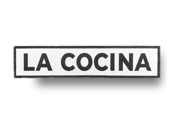 La Cocina Wood Sign - Etsy