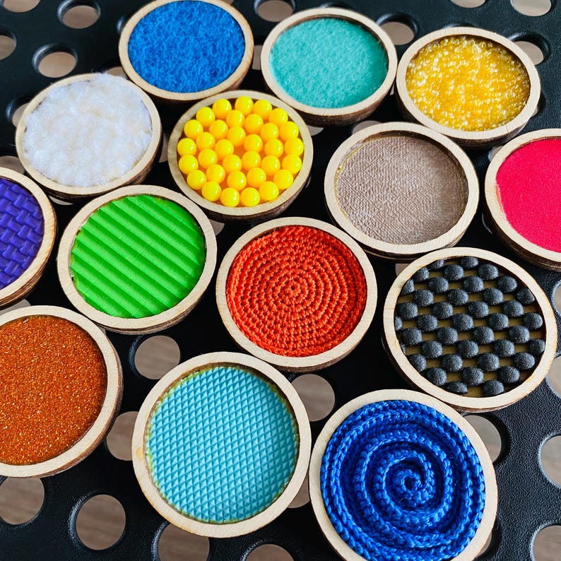Sensory Tactile Cards: Texture-rich Set for Sensory Development ...