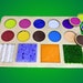 Sensory Toy Texture Board: Montessori Sorting Play With Varied Textures ...