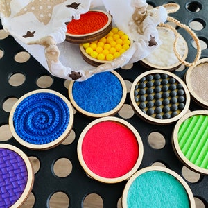 Sensory Tactile Cards: Texture-rich Set for Sensory Development ...