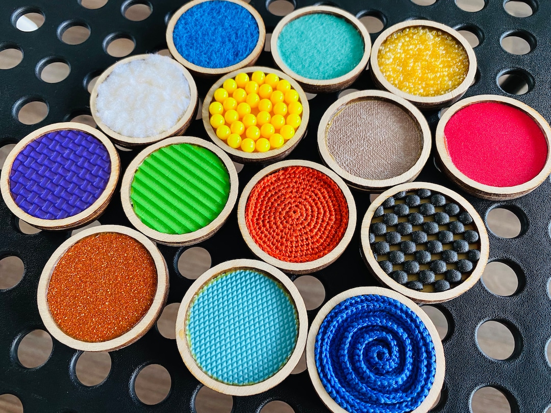 Jeu de correspondance sensorielle, Cartes sensorielles, Jouet ...