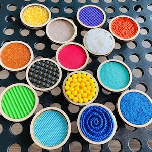 Sensory Tactile Cards: Texture-rich Set for Sensory Development ...