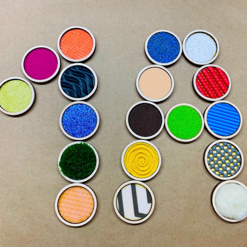 Sensory Blocks Tactile Tiles for Children and Adults, Therapy for ...
