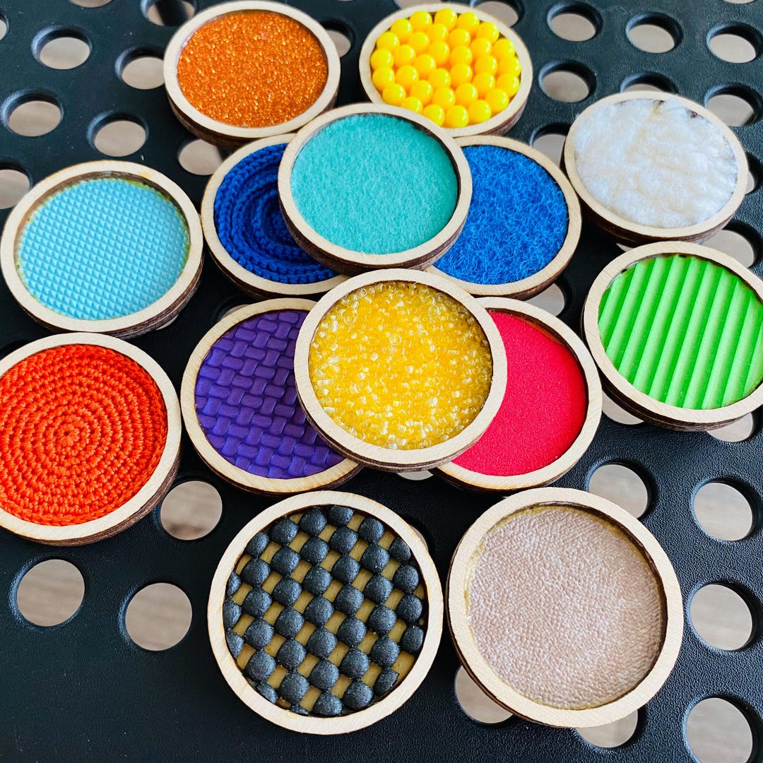 Sensory Tactile Cards: Texture-rich Set for Sensory Development ...