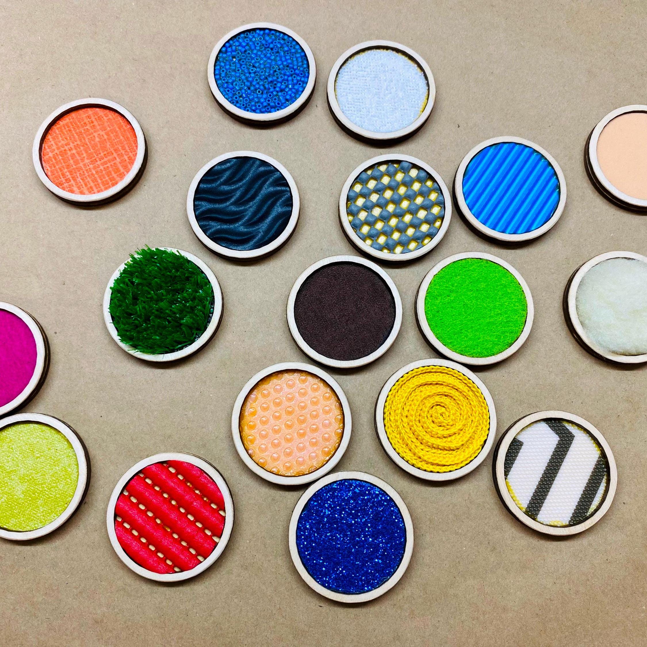 Sensory Blocks Tactile Tiles for Children and Adults, Therapy for ...