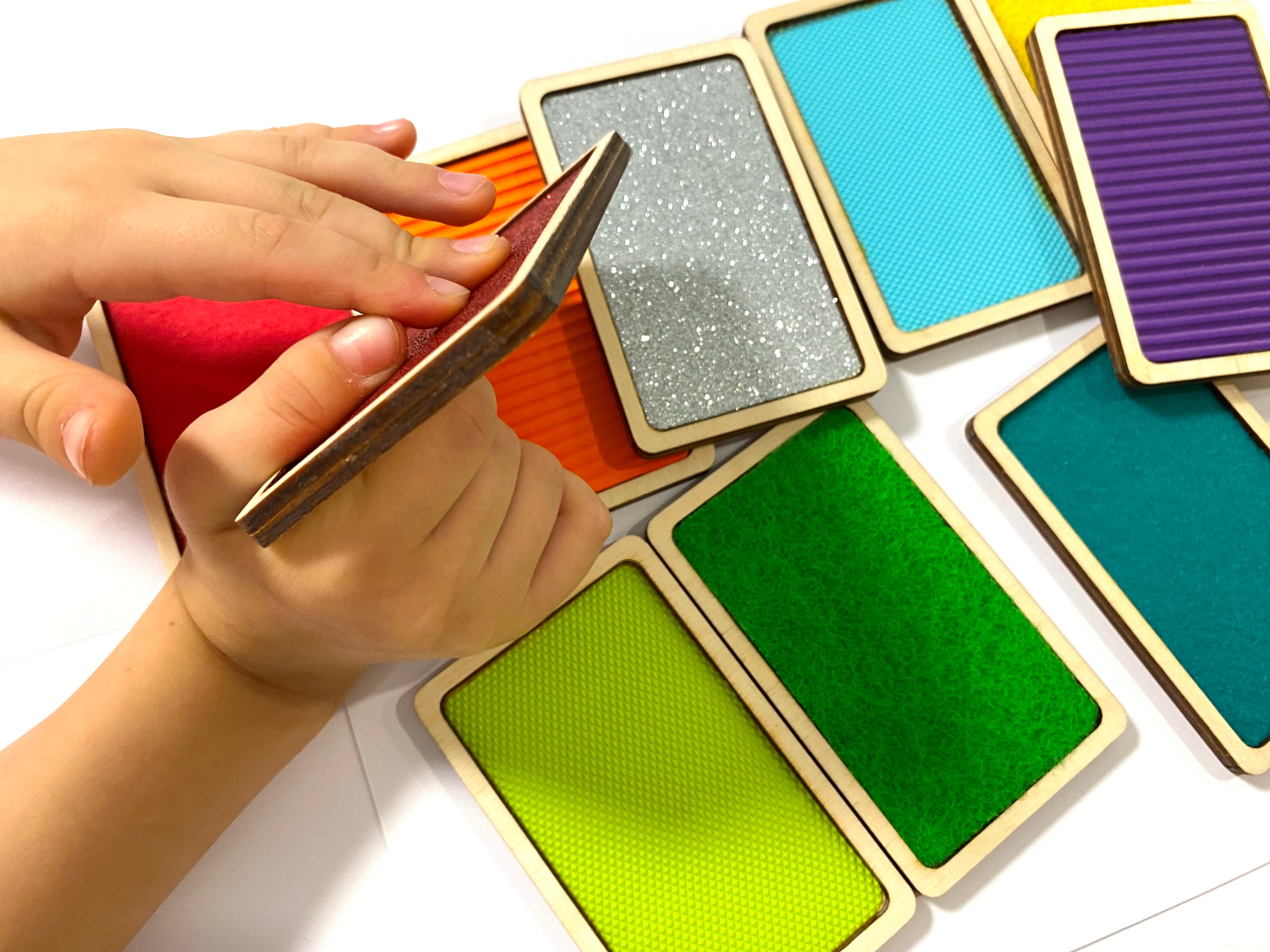 Sensory Cards, Tactile Toys, Memory Game, Sensory Match Game, Sorting ...