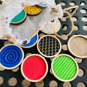 Sensory Tactile Cards: Texture-rich Set for Sensory Development ...