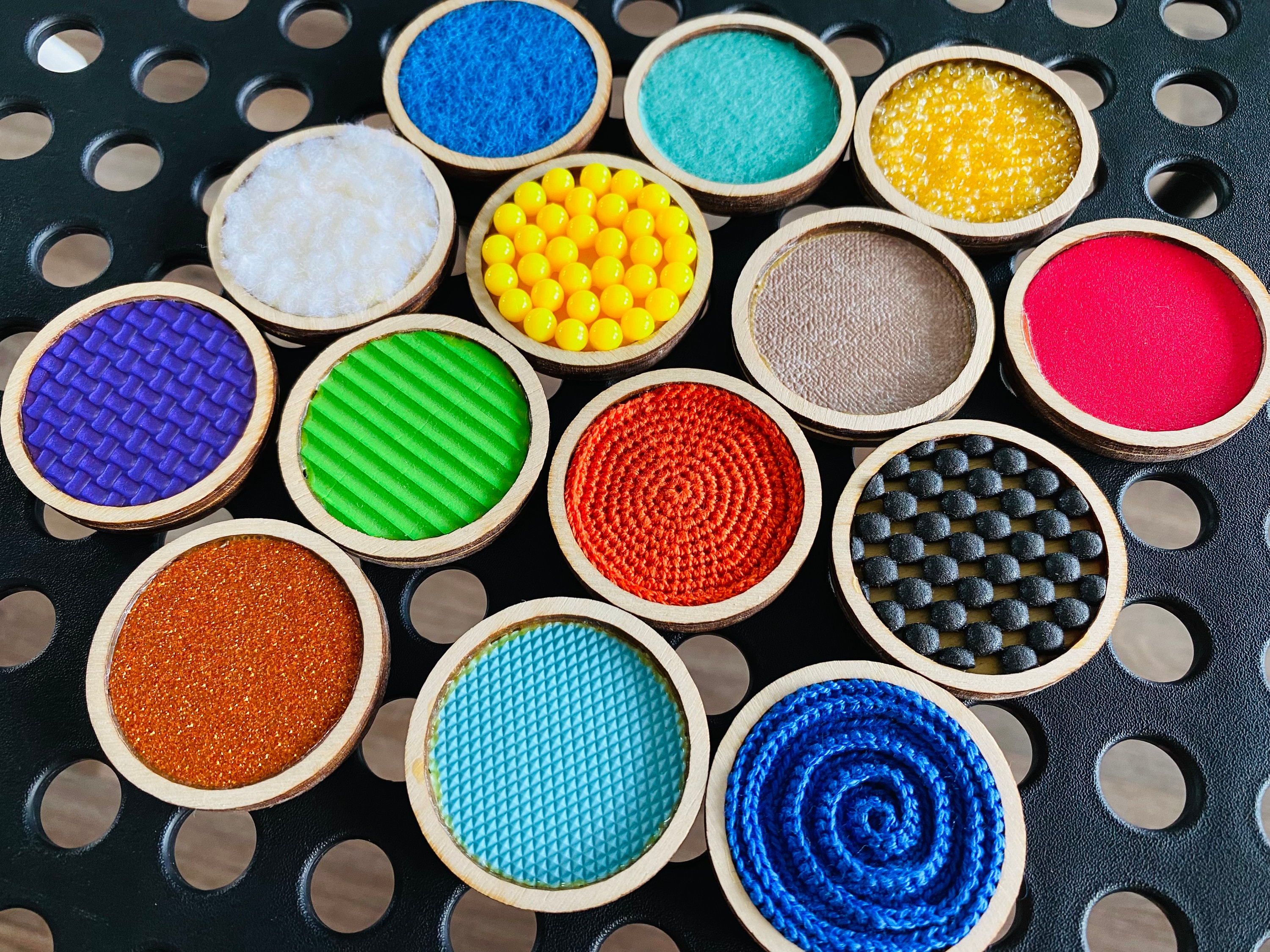 Sensory Tactile Cards: Texture-rich Set for Sensory Development ...