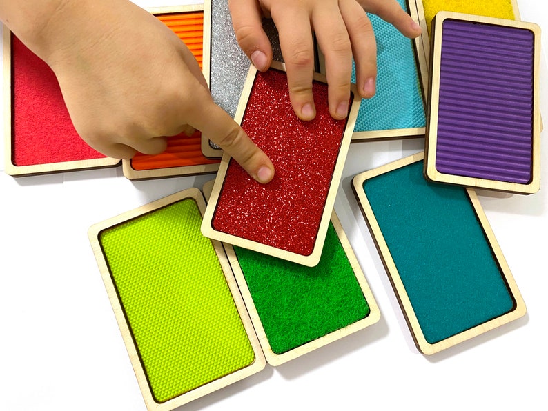 Sensory Cards, Tactile Toys, Memory Game, Sensory Match Game, Sorting ...