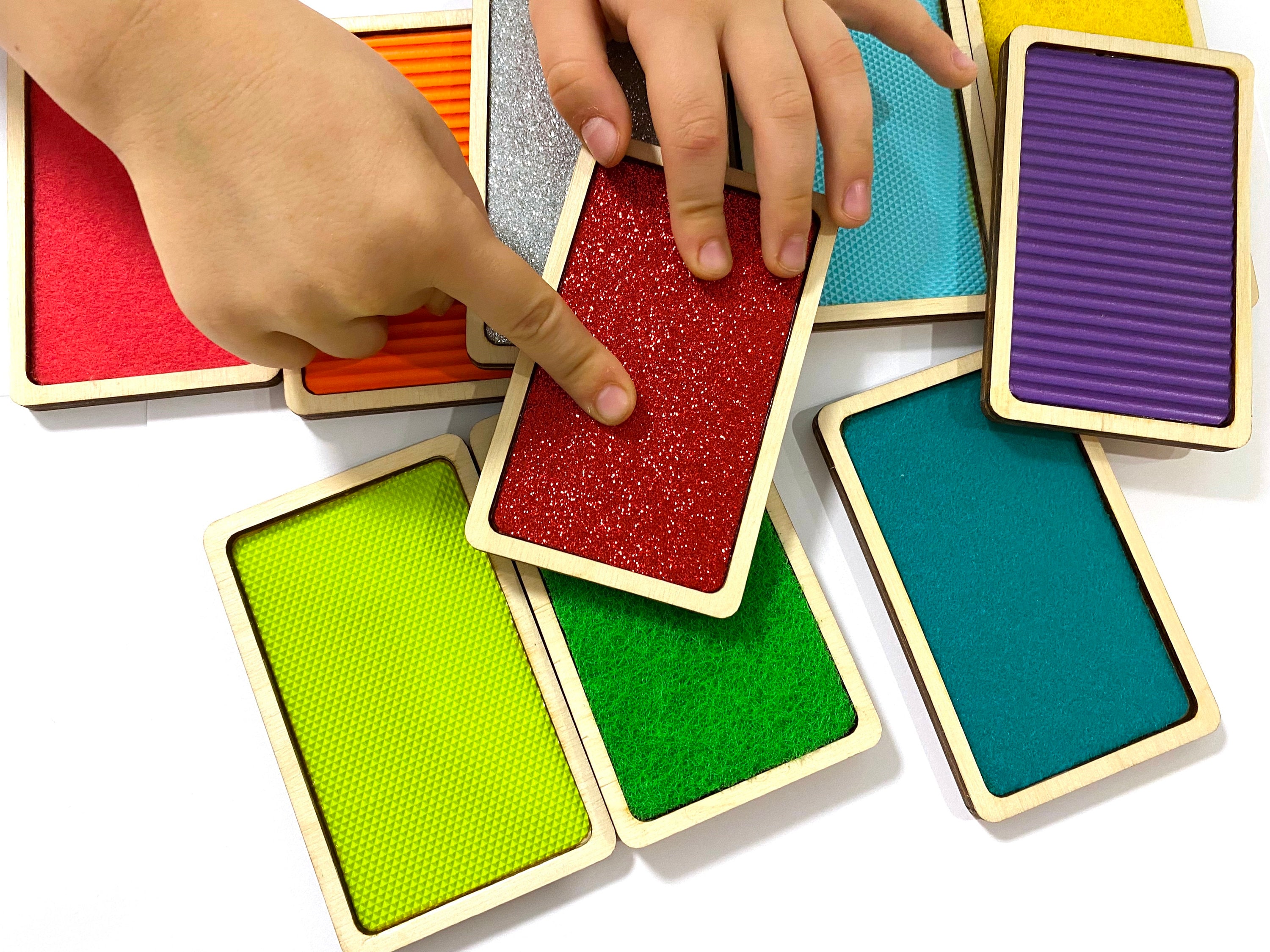 Sensory Cards, Tactile Toys, Memory Game, Sensory Match Game, Sorting ...