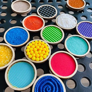 Sensory Tactile Cards: Texture-rich Set for Sensory Development ...