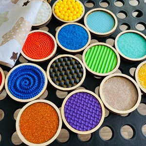 Sensory Tactile Cards: Texture-rich Set for Sensory Development ...