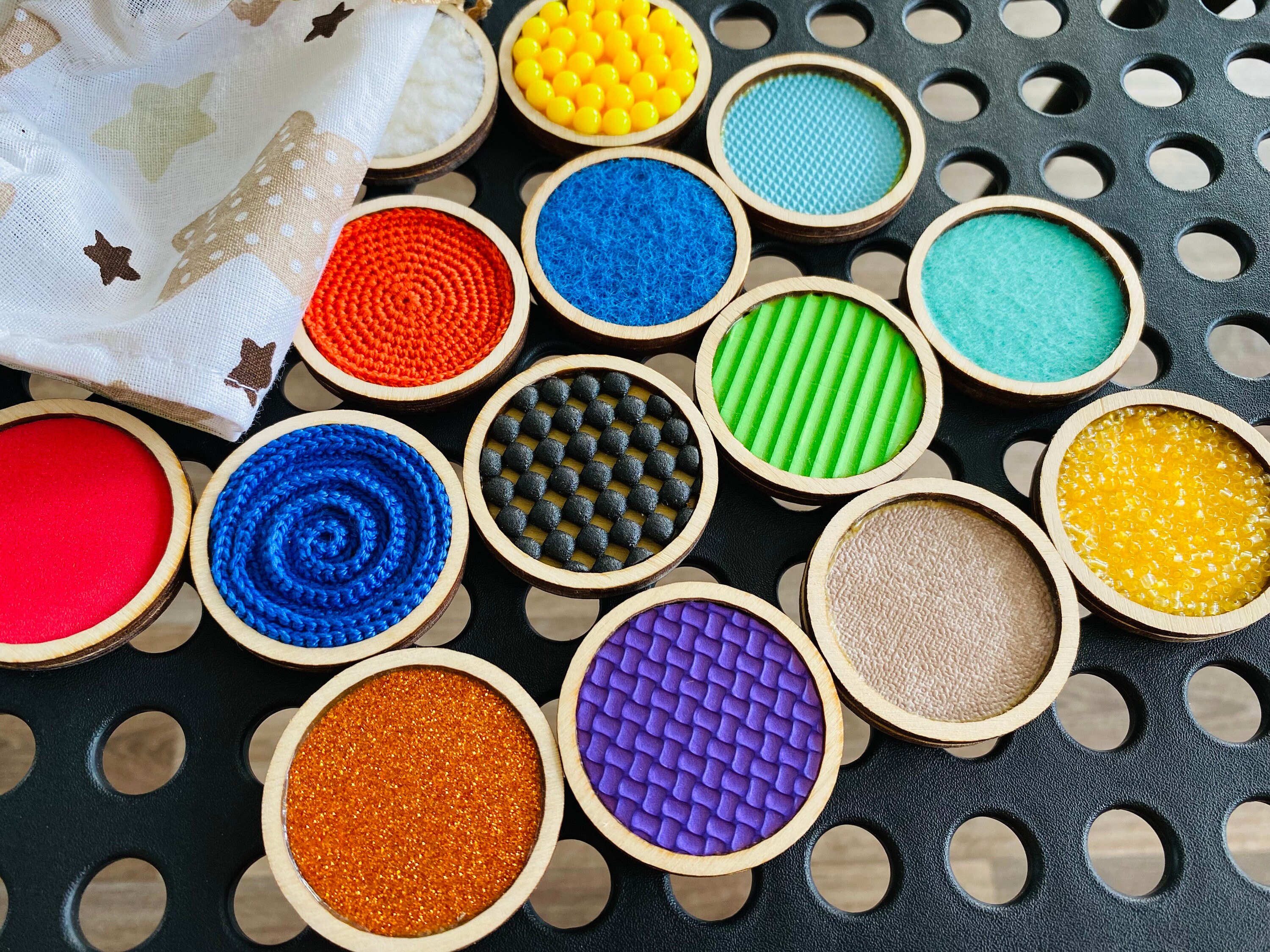 Sensory Tactile Cards: Texture-rich Set for Sensory Development ...