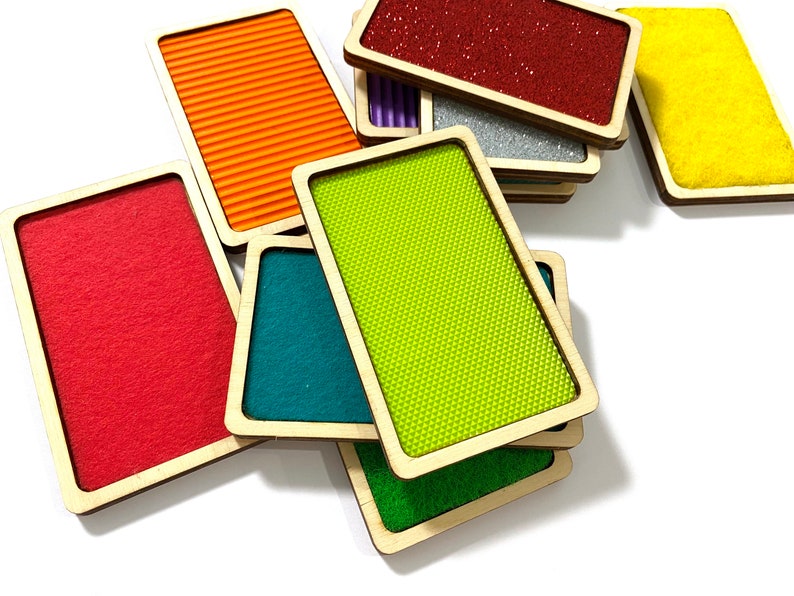 Sensory Cards, Tactile Toys, Memory Game, Sensory Match Game, Sorting ...