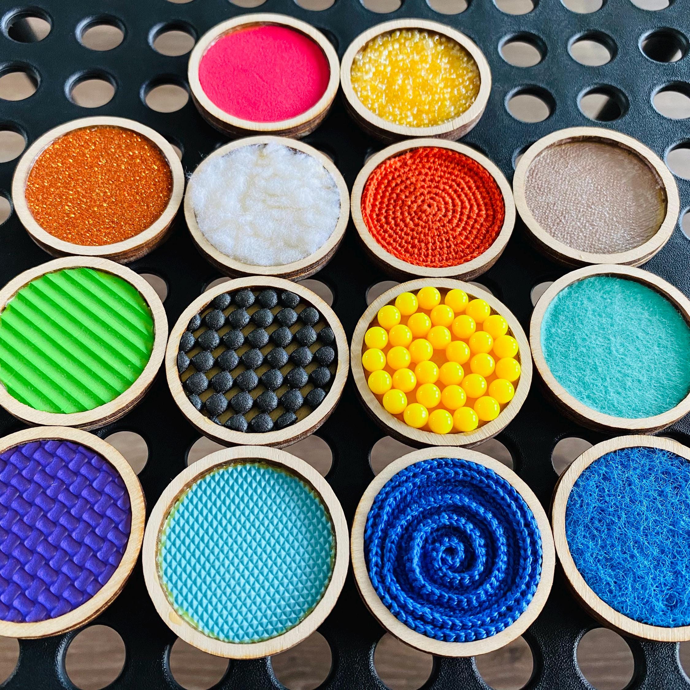 Sensory Tactile Cards: Texture-rich Set for Sensory Development ...