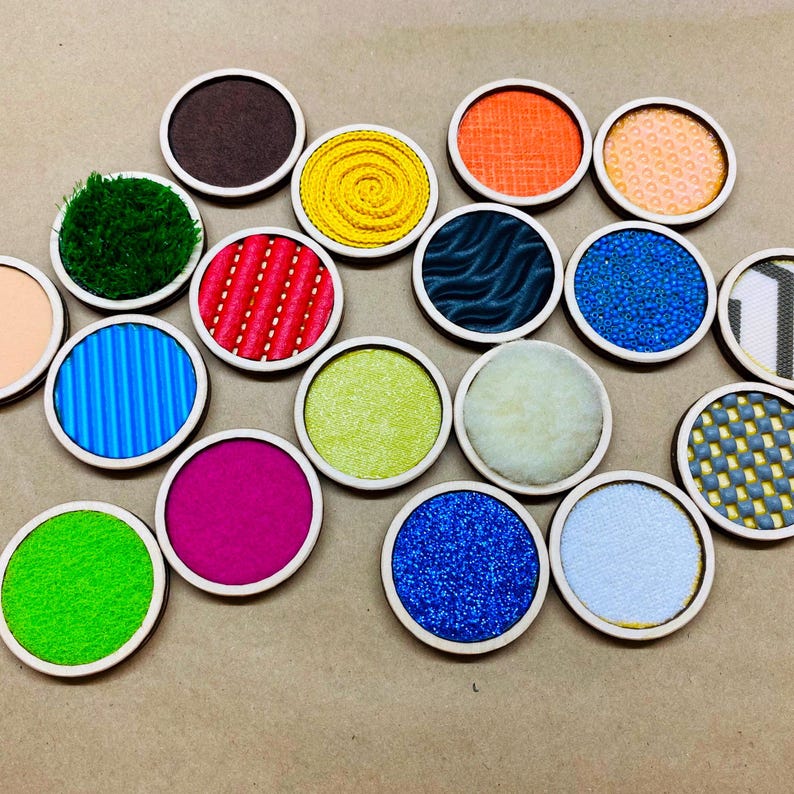 Sensory Blocks Tactile Tiles for Children and Adults, Therapy for ...