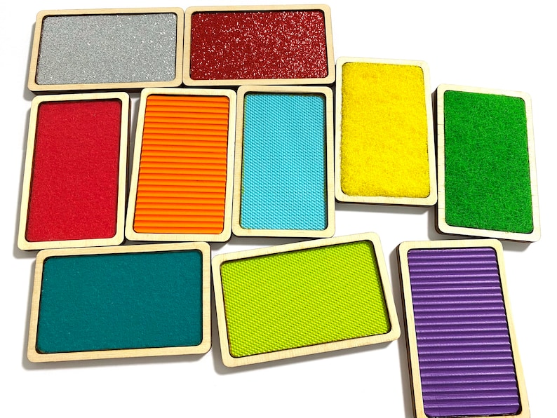 Sensory Cards, Tactile Toys, Memory Game, Sensory Match Game, Sorting ...